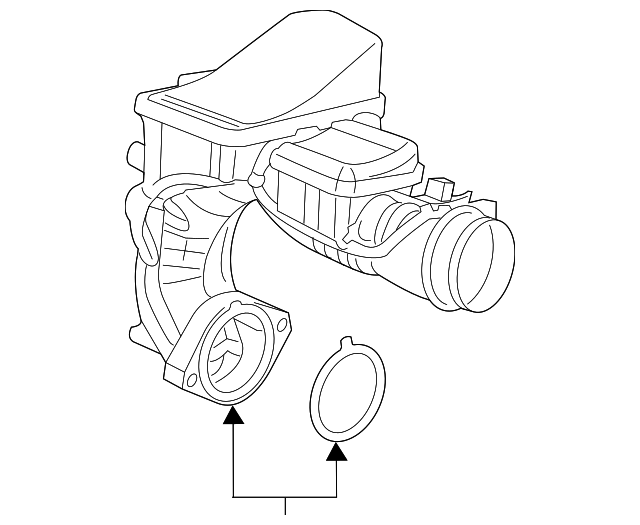 2019-2025 Acura Inlet Pipe 17270-5YF-A02 | Acura Parts World