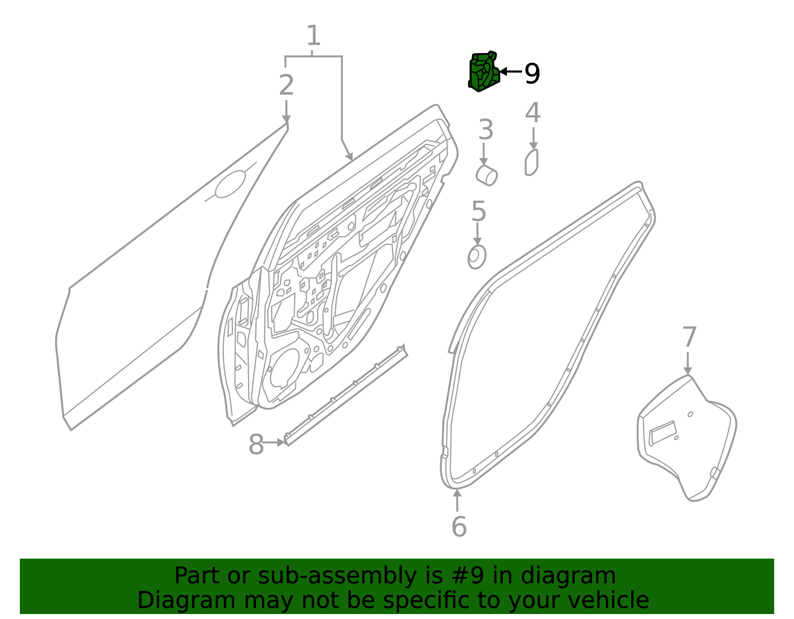 2020-2025 Nissan Sentra Corner Cover 82290-6LE0A | Ziegler Nissan of ...