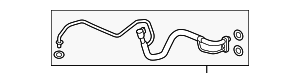 80331-TBC-A01 - Rear Suction Hose 2016-2021 Honda Civic | Honda Parts ...
