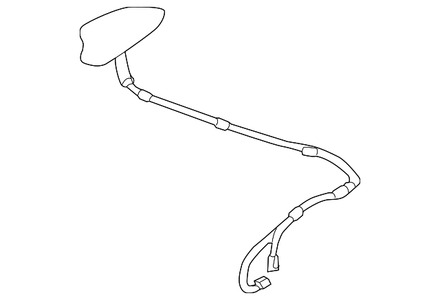 39150-TBA-A01ZJ - Antenna Assembly Radio *R539P* (Fin) (Molten Lava ...