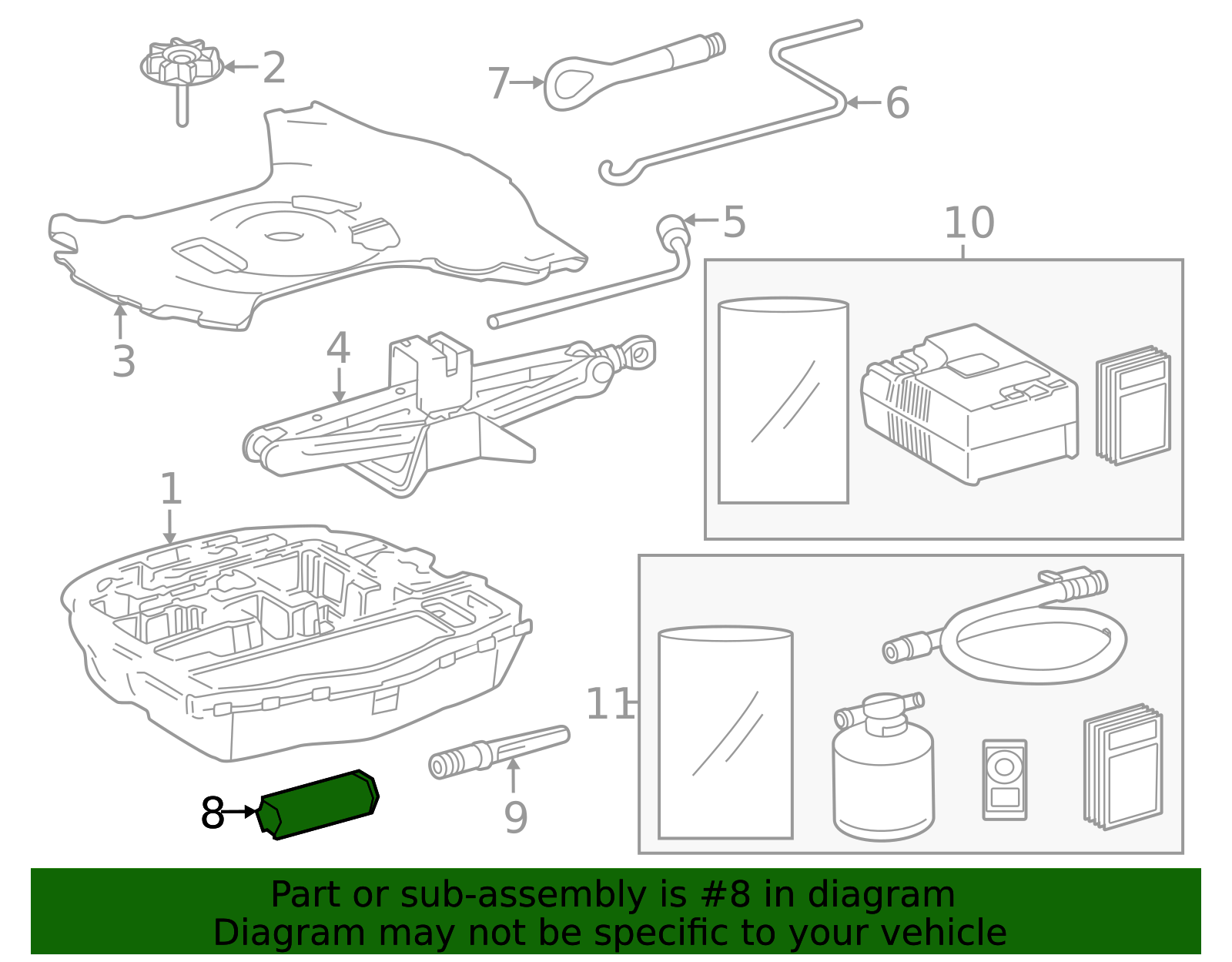 0915A-F6010 - Multi-Purpose Tool Set 2023-2026 Toyota | Longo Toyota Parts