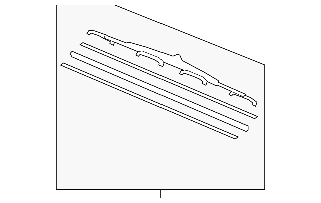 2009-2015 Honda Wiper Blade 76620-SZA-A01 | Cheaper Honda Parts