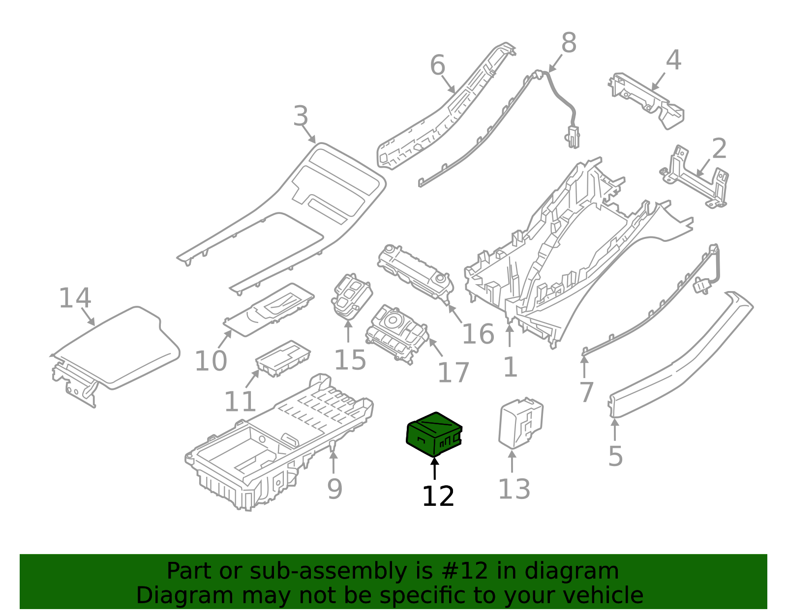2020-2025 Hyundai Palisade Auxiliary Jack 96120-S8000 | OEM Parts Online