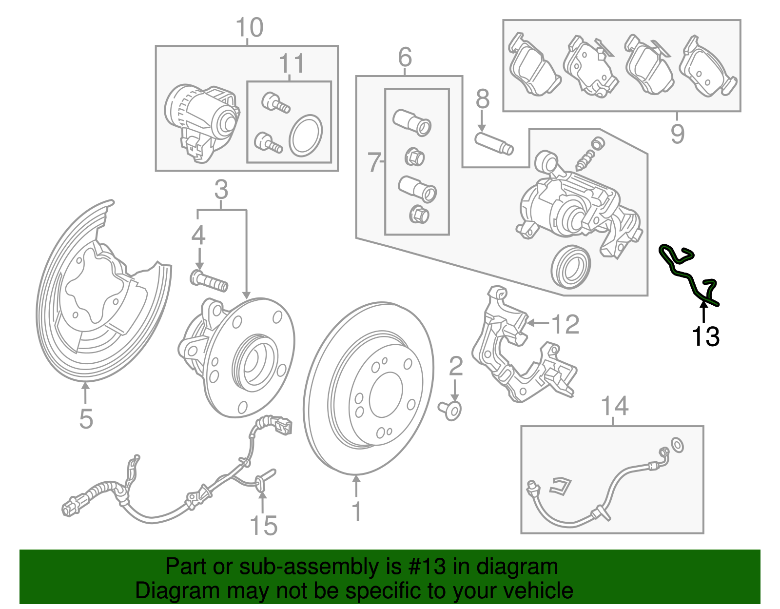 43005-TV0-E01 - Clip Housing - 2016-2021 Honda | Genuine Honda Parts
