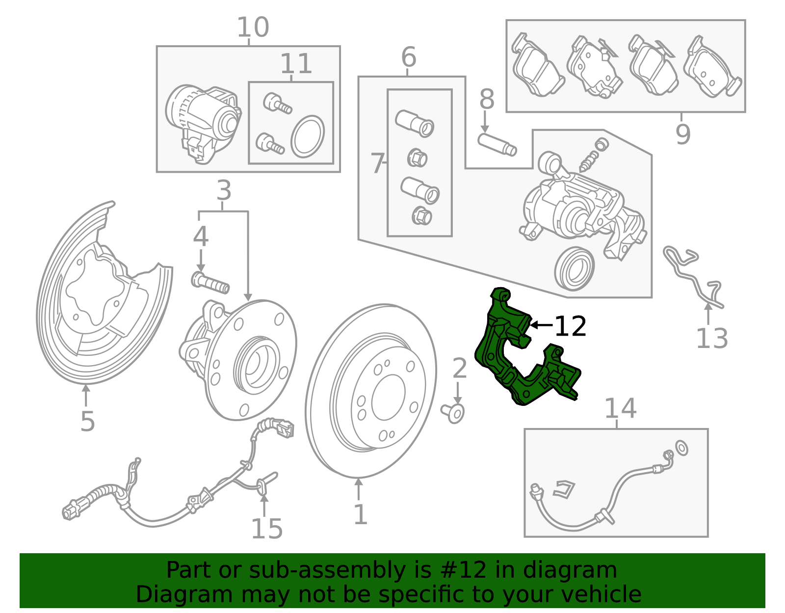 43220-TVA-A01 - 2018-2025 Honda - Anchor | Genuine Honda Parts