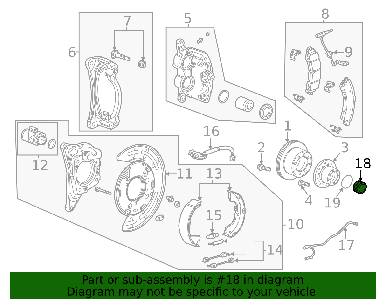 23445895 - 2020-2023 GM - Wheel Speed Sensor Tone Ring | Partners Chevy