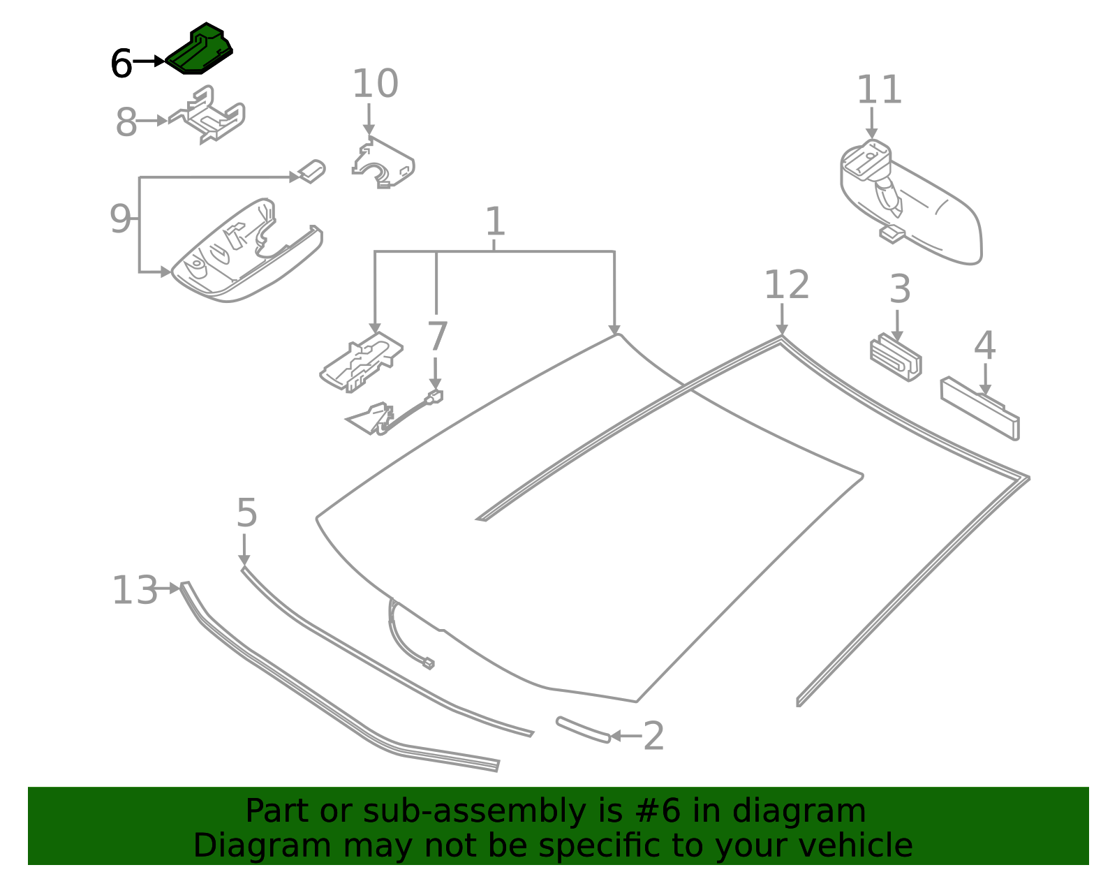 2021-2023 Toyota Corolla Front Camera 8646C-12011 | Toyota Parts Center