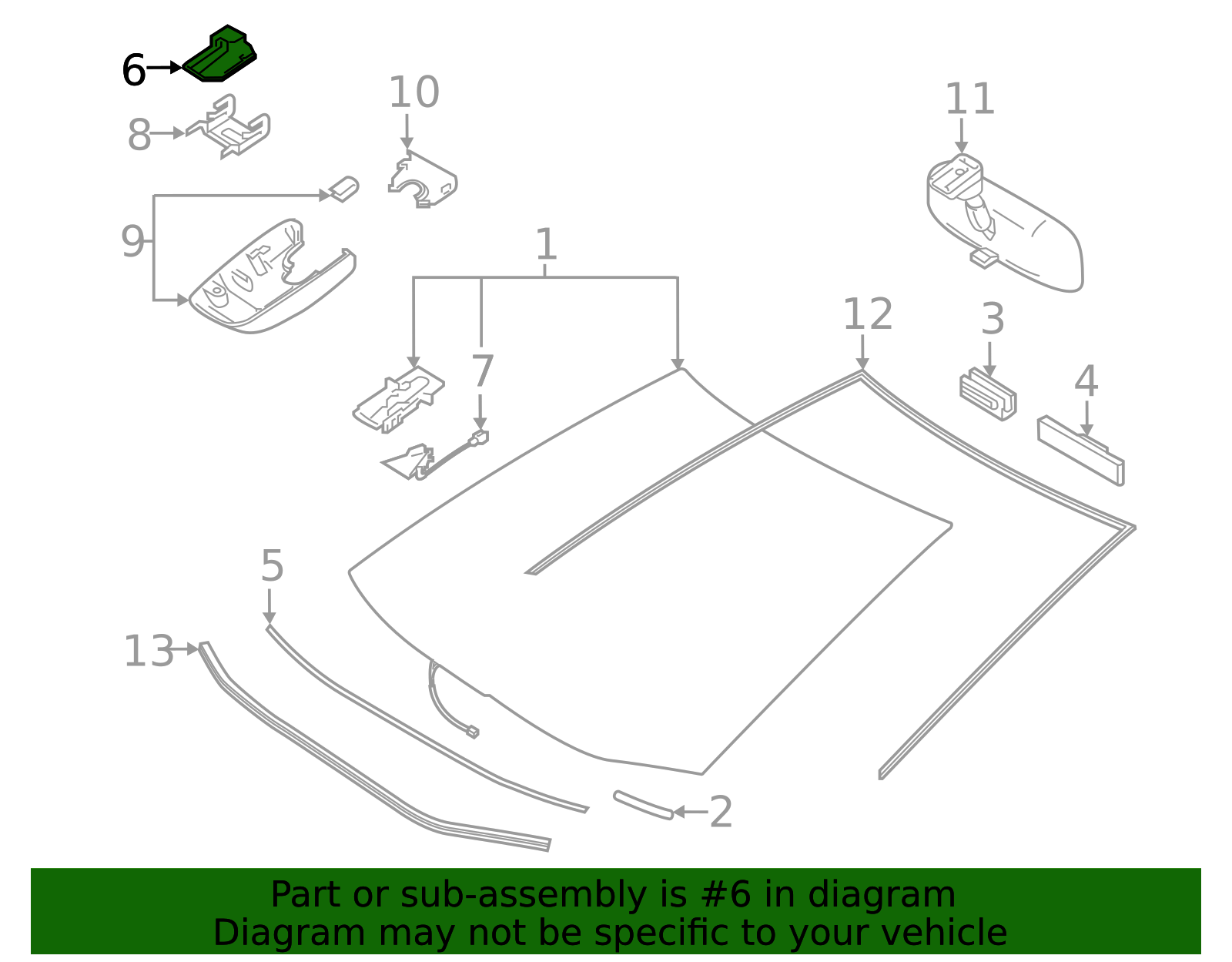 2021-2023 Toyota Corolla Front Camera 8646C-12011 | Toyota Parts Center