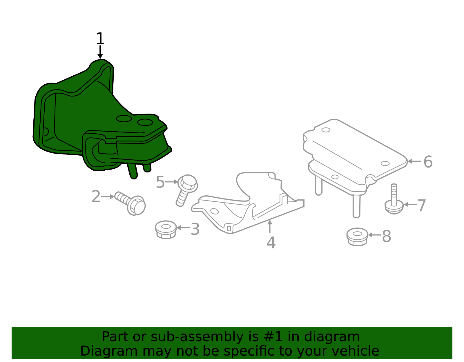 2017-2024 Nissan Armada Front Mount 11210-5ZM0A | Scott Evans Nissan Parts