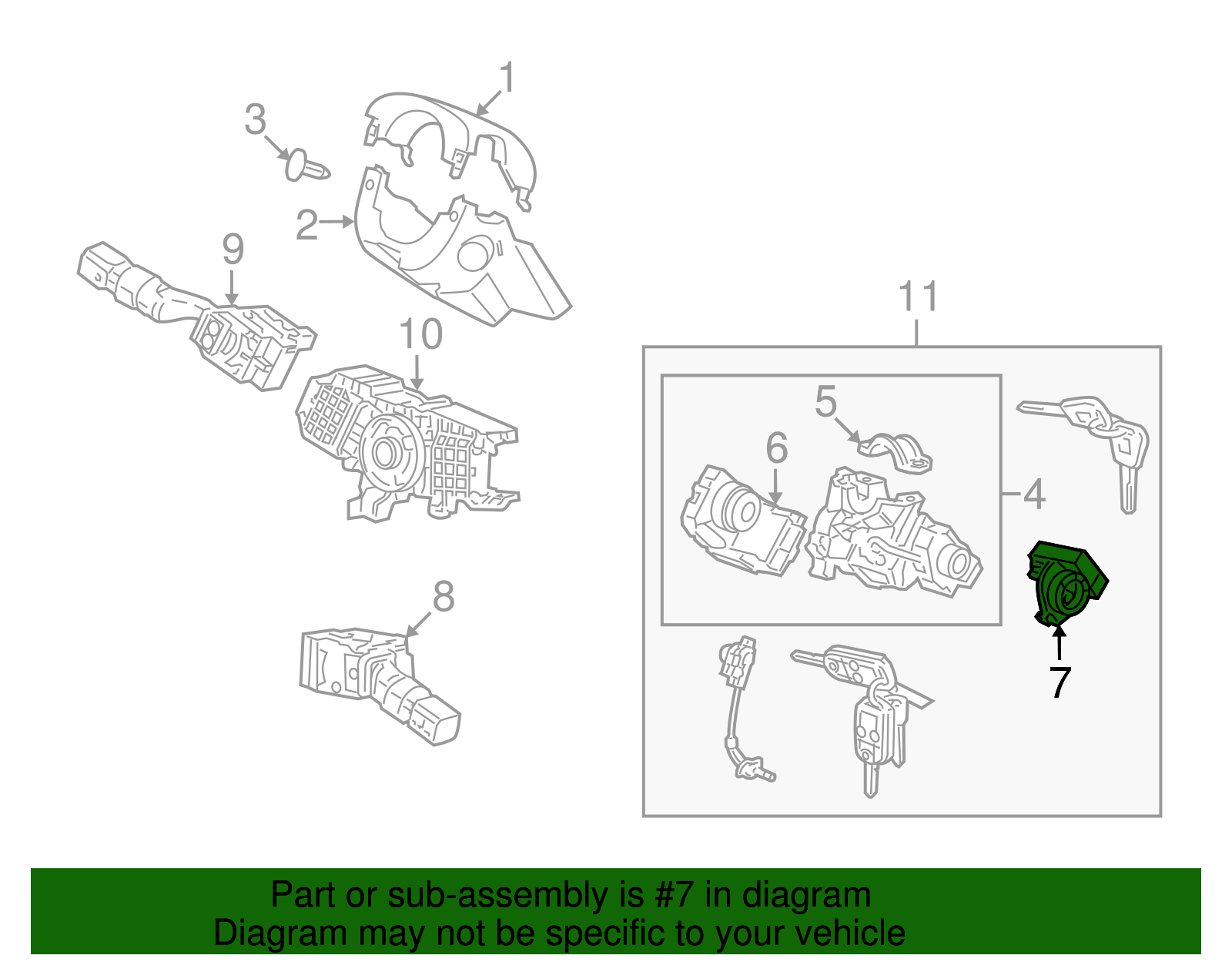 Genuine OEM Acura - Ignition Immobilizer Module Part# 39730-SNA-A02 ...
