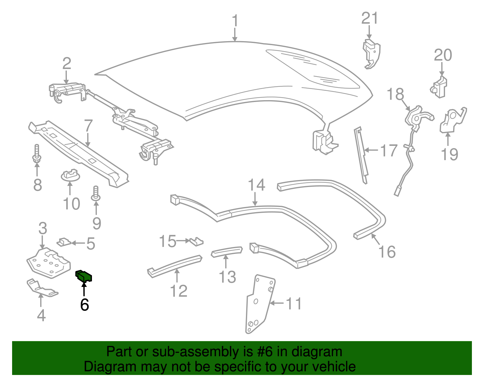 209-820-24-10 - High-Quality Convertible Top Safety Switch for 2011 ...