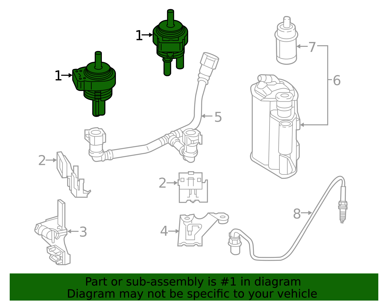 205-470-87-01 - High-Quality Purge Valve for 2015-2023 Mercedes-Benz ...
