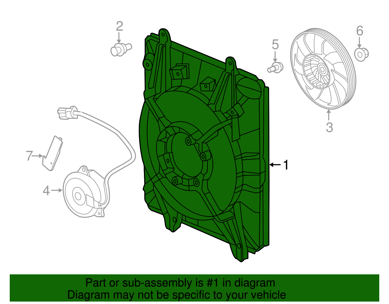 38615-5PA-A01 - A/C Shroud 2017-2022 Honda CR-V | Honda Parts Online