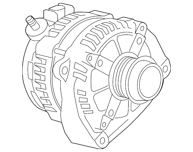 2019-2022 GM (Replaces 13539726) Alternator 85671416 GM | GMPartsDirect.com