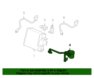 2003-2010 GM Vapor Canister Vent Solenoid 25932571 | Capital Chevy Parts