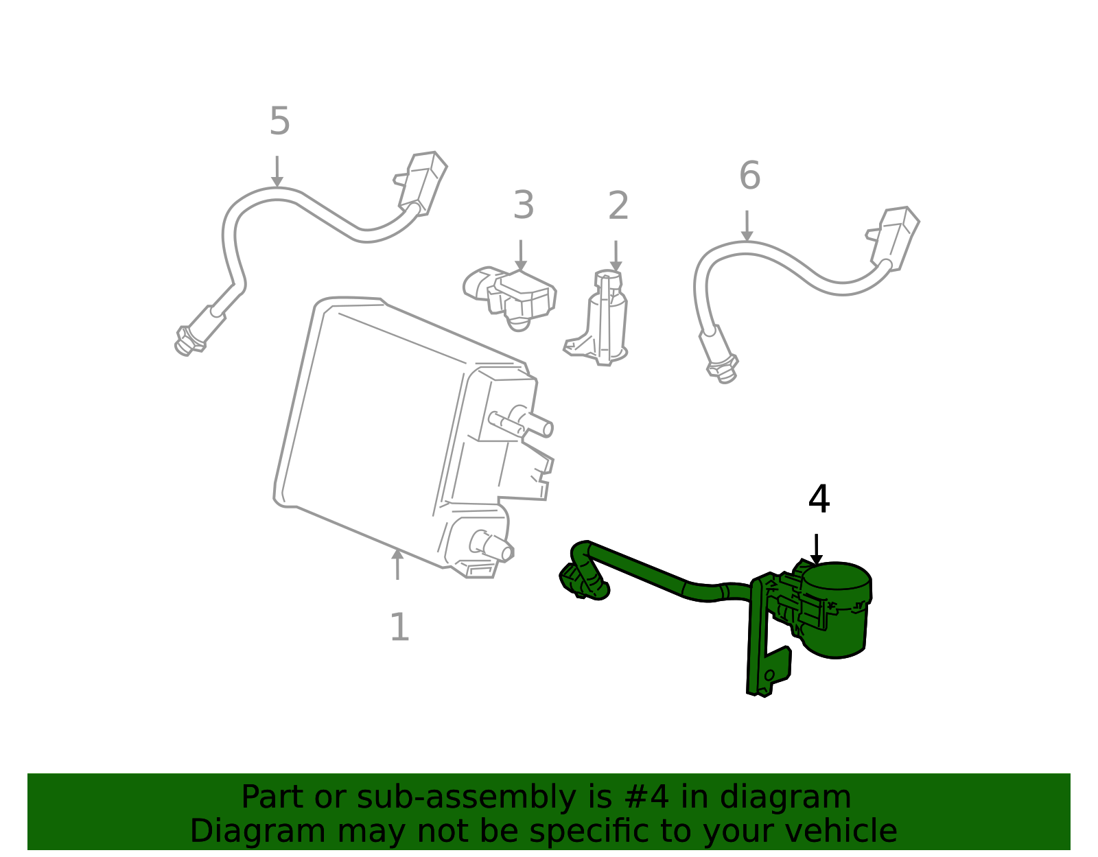 25932571 - 2003-2010 GM - Vapor Canister Vent Solenoid | Partners Chevy