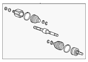 2017-2023 Chevrolet (Replaces 42437963) Axle Assembly 42759672 GM ...