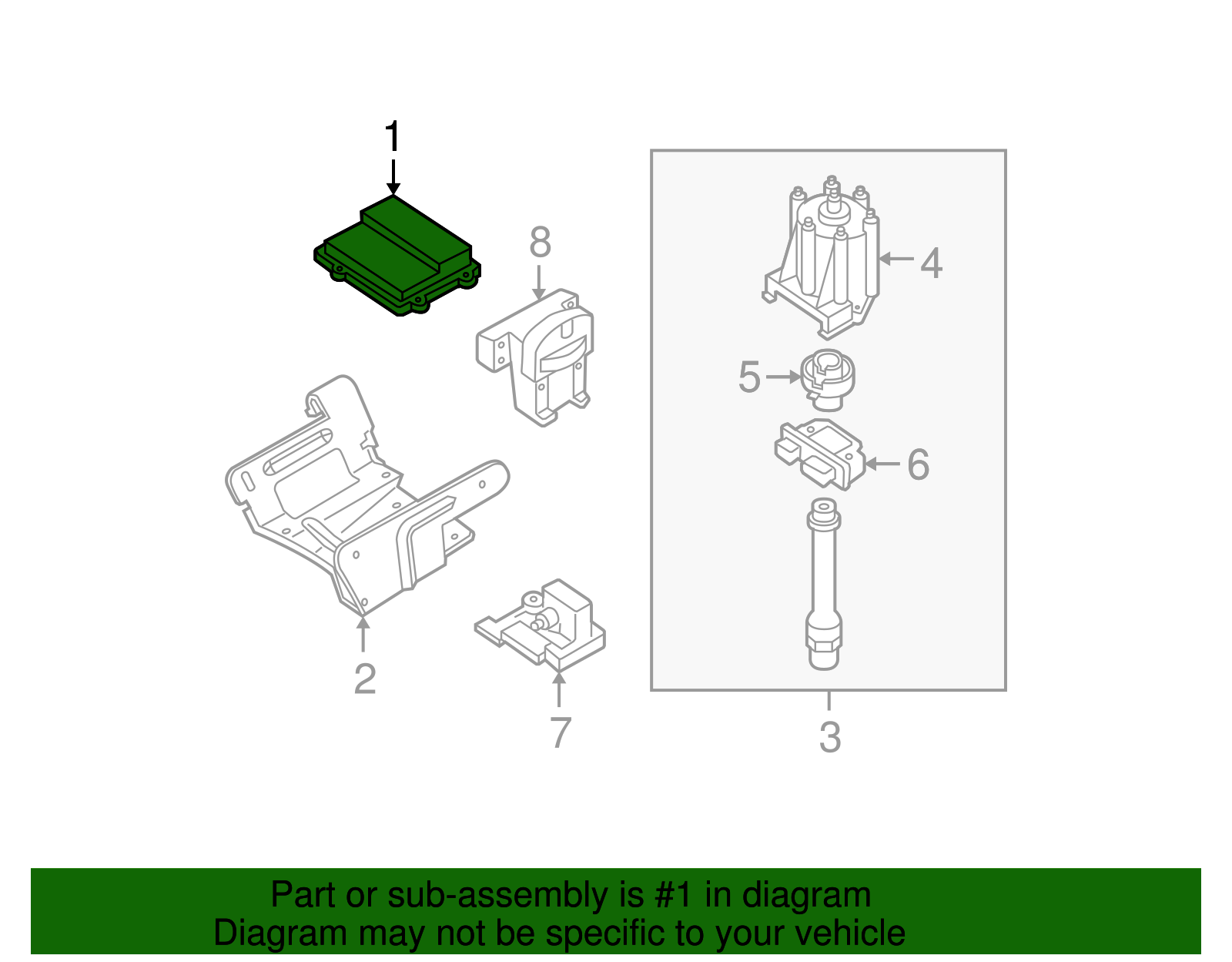 88999187 - Powertrain Control Module, Remanufactured 1990-1995 GM ...