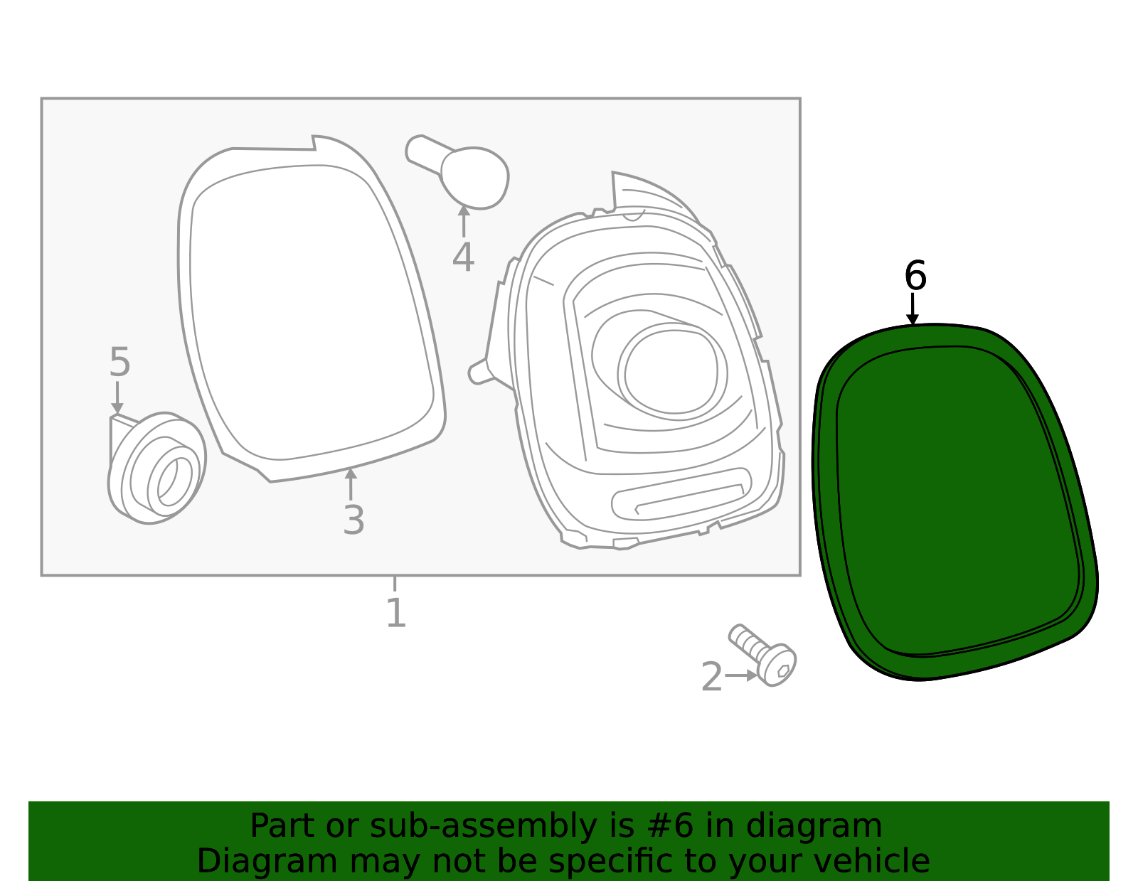 63-21-7-464-171 - Black Line Tail Light Rings - Left | BMWPartsHub