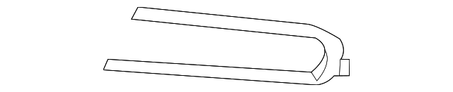 Genuine Toyota Outer Molding part# 53124-08020 for 2021-2024 Toyota ...