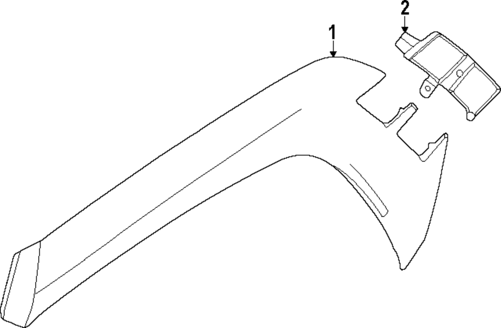 2022-2025 Hyundai Tucson Wheel Opening Molding 877W7-CW000-CA | OEM ...
