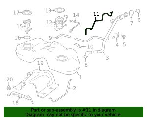173215NA0A - Vent Tube 2019-2020 Infiniti QX50 | Infiniti of Orland Park
