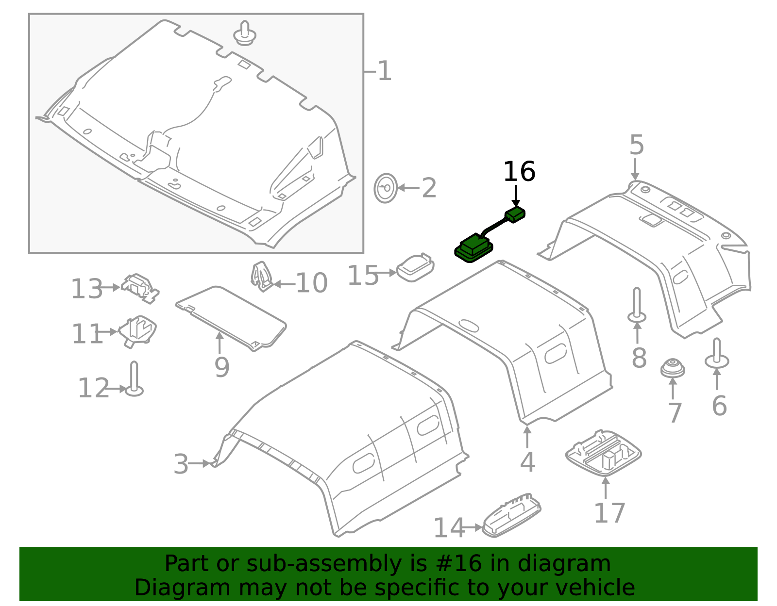 Cargo Lamp BK2Z-13776-L | OEM Parts Online