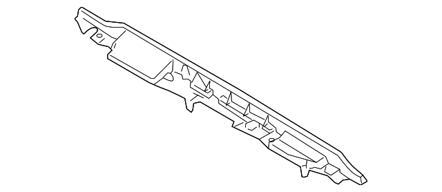 2021-2025 Ford | Upper Deflector | LC2Z-19E672-A | Walls' Ford Parts