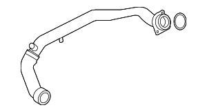 11537584550 - 2011-2015 BMW Inlet Pipe (11-53-7-584-550) | BMW of South ...