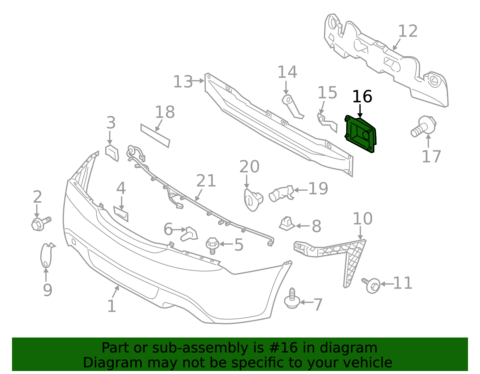 2010-2016 Hyundai Genesis Coupe Mount Bracket 86641-2M100 | MotorMotor