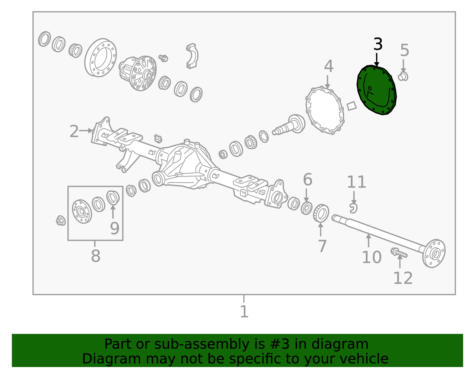 2019-2025 GM Rear Axle Housing Cover 84446288 | Capital Chevy Parts