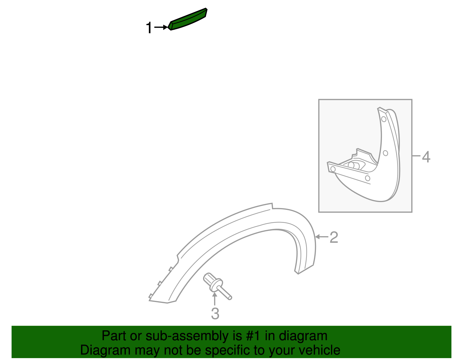51-13-9-810-465 - Upper Molding | BMWPartsHub