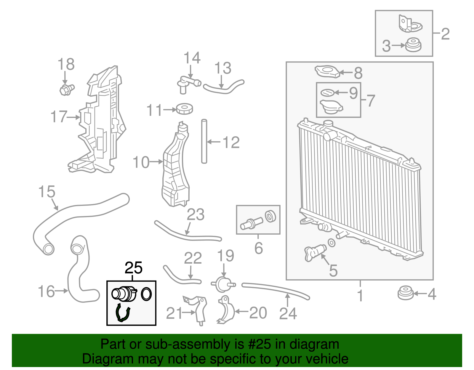 19500-PE0-000 - 1997-2015 Honda - Joint Tube | Genuine Honda Parts