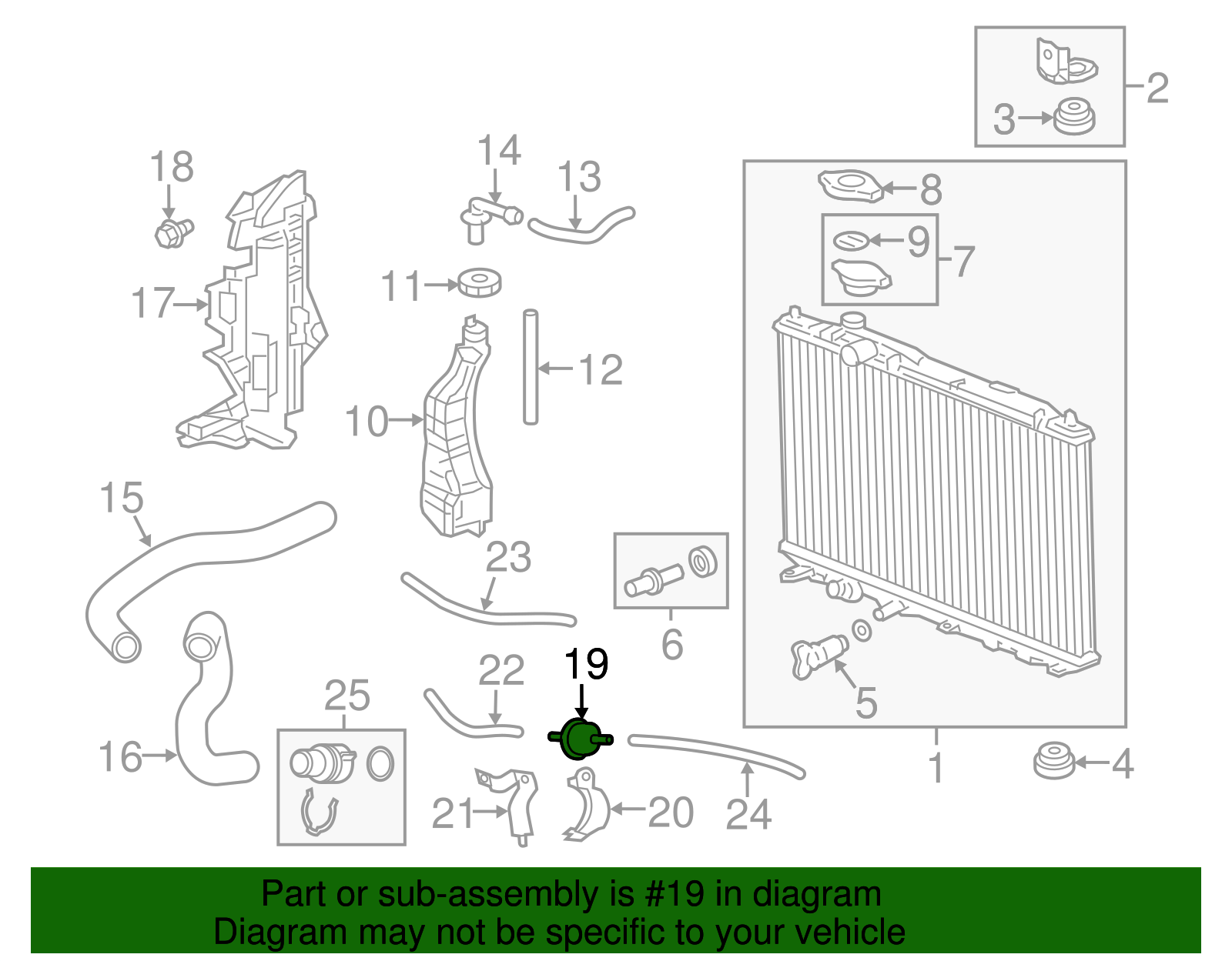 25420-5T0-003 - 2014-2025 Honda - Strainer Assembly (Cvt) | Honda Car ...