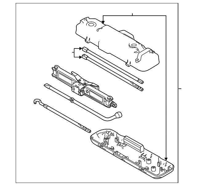2009-2014 Ford F-150 | Jack Assembly | CL3Z-17080-B | Walls' Ford Parts