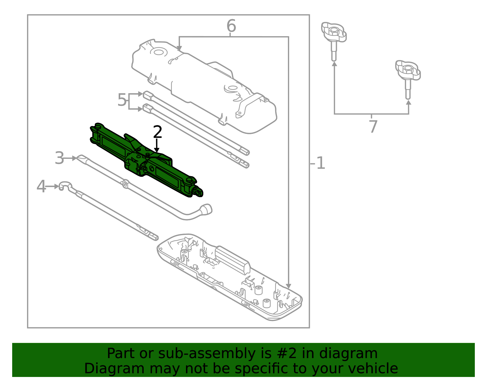 Floor Jack AL3Z-17080-E | Awesome Parts Ford