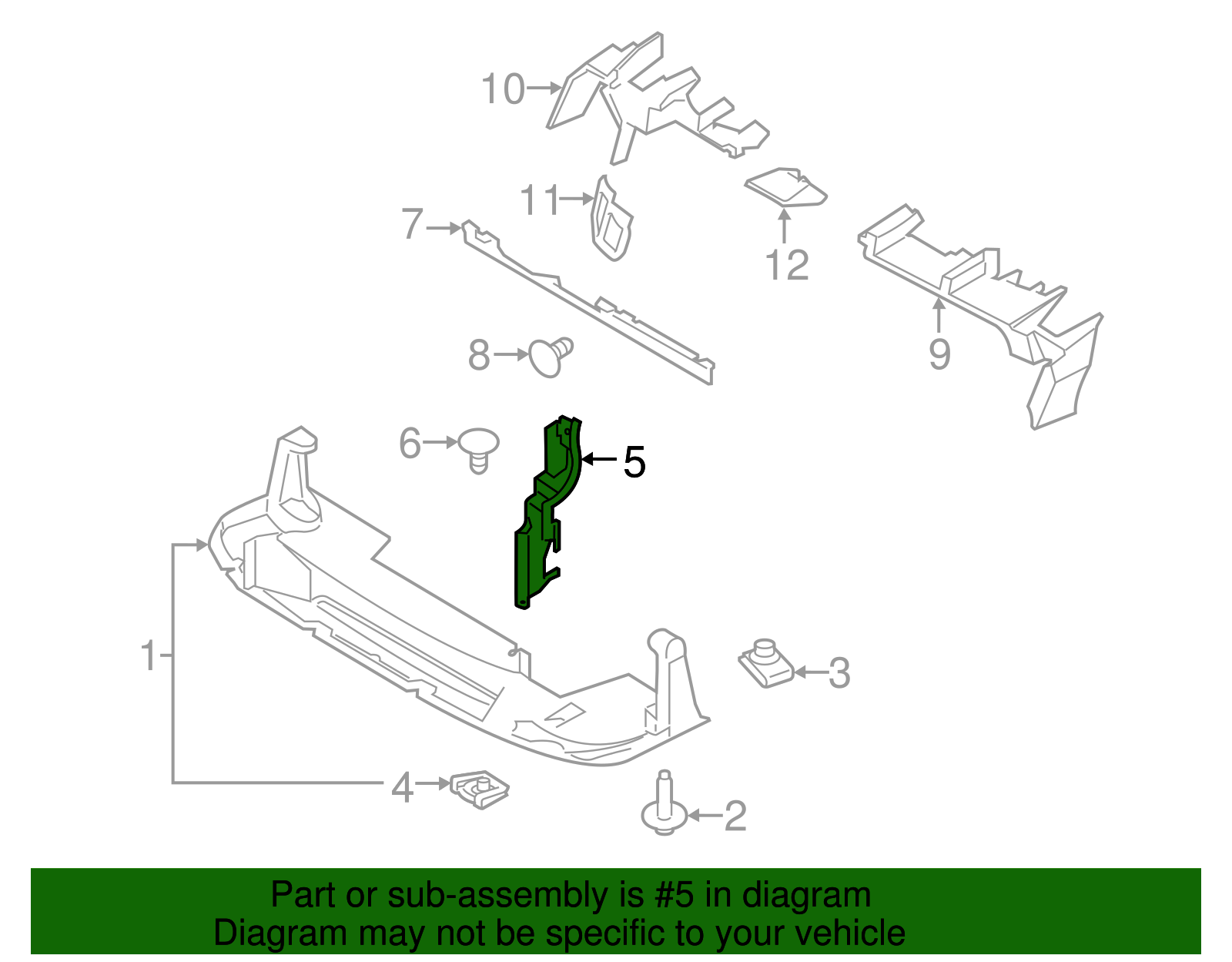 2015-2019 Ford Radiator Support Air Deflector CK4Z-8311-A | Miracle ...
