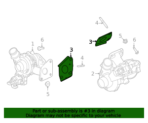 JT4Z-9448-D - Gasket 2018-2025 Ford | Ford Parts Direct
