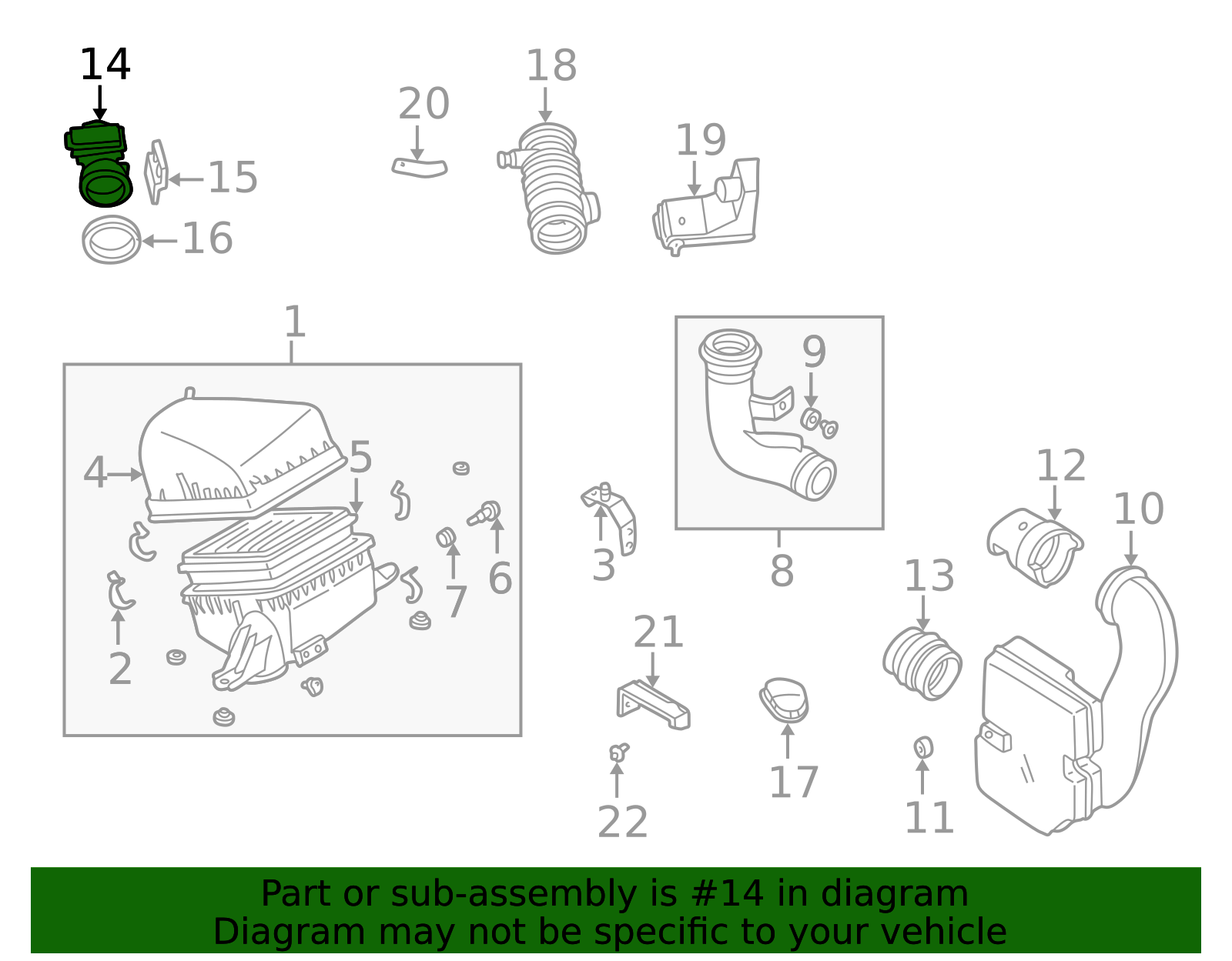 KL47-13-215R-00 - Mass Air Flow Sensor 1995-2002 Mazda Millenia ...