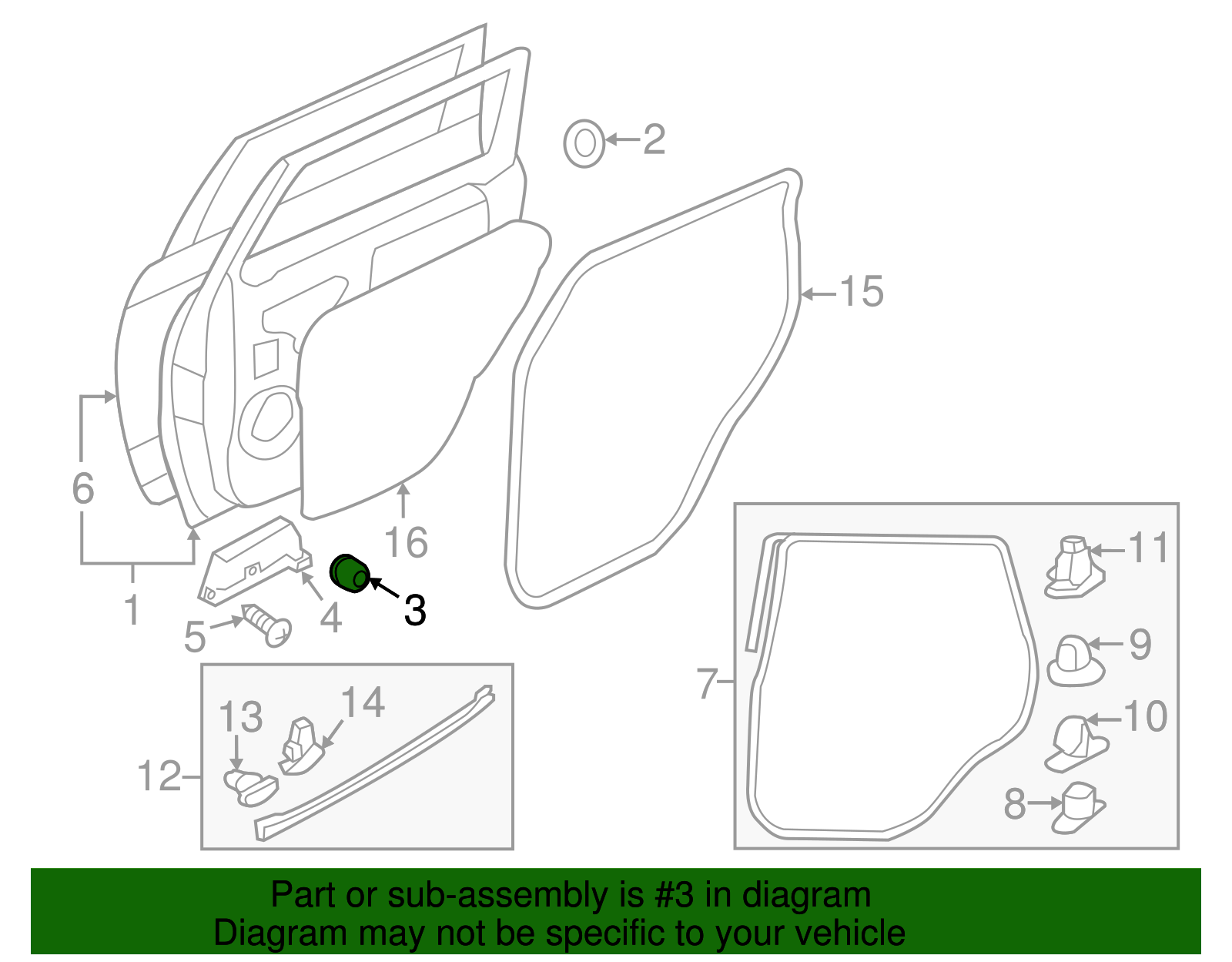 MR573227 - Bumper 2003-2024 Mitsubishi | Mitsubishi Direct Parts