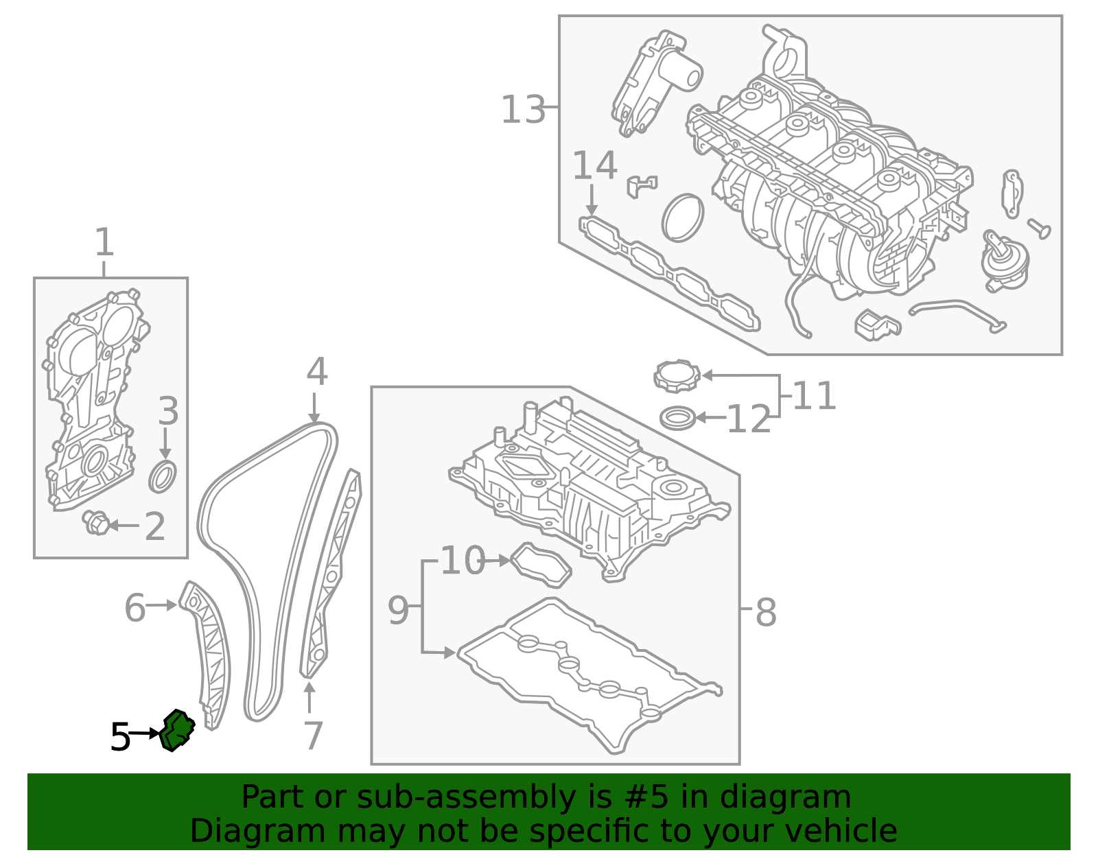 24461-2GGA0 - Engine Timing Chain Tensioner 2016-2022 Kia | Kia.Parts Store