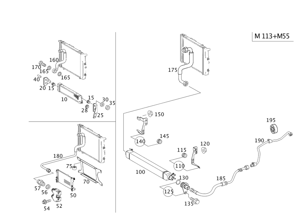 463-270-24-96 - Oil Line 2009-2015 Mercedes-Benz G550 | Mercedes-Benz ...
