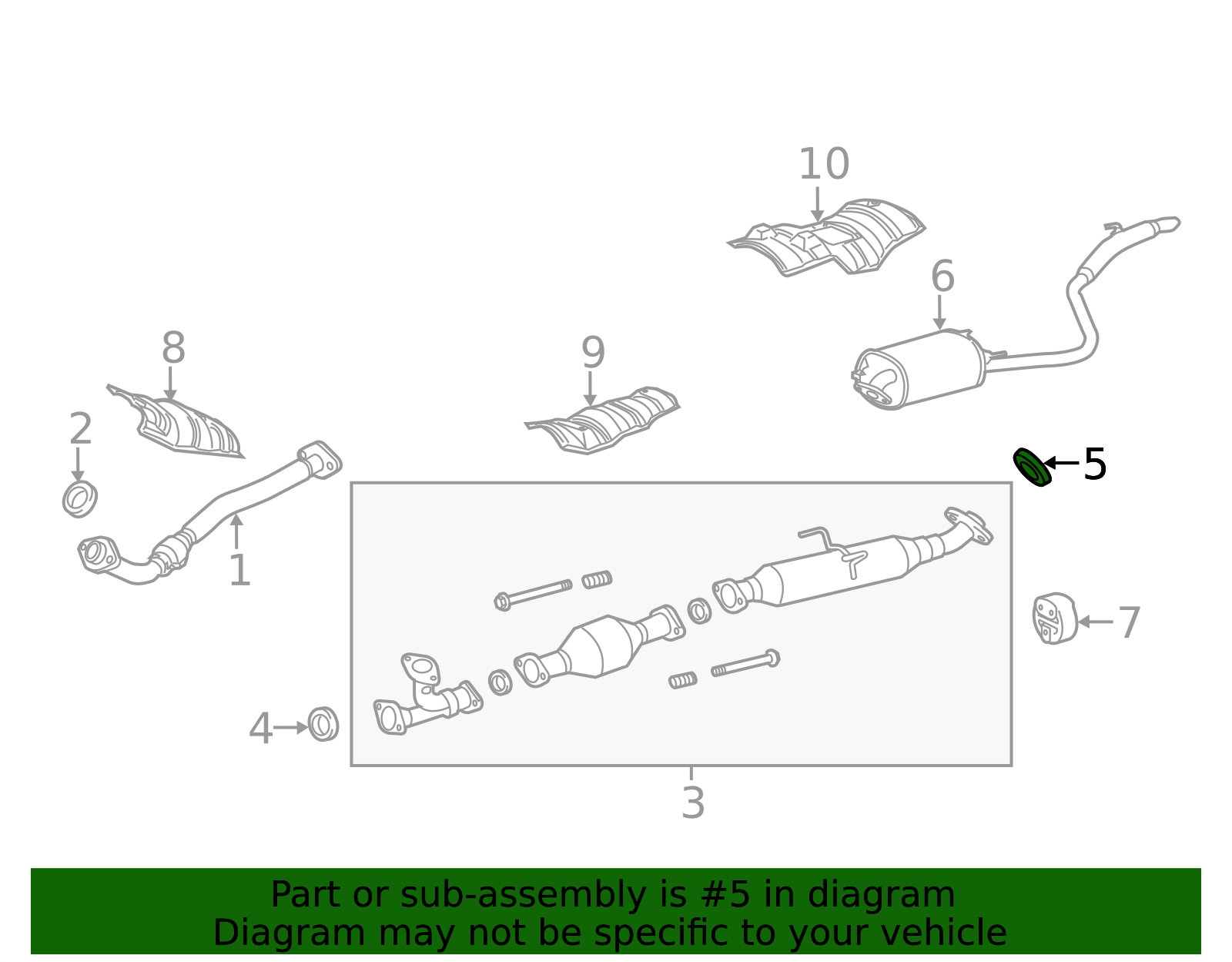 Genuine Official Toyota Gasket part# 90080-43026 for 1992-2020 Toyota ...