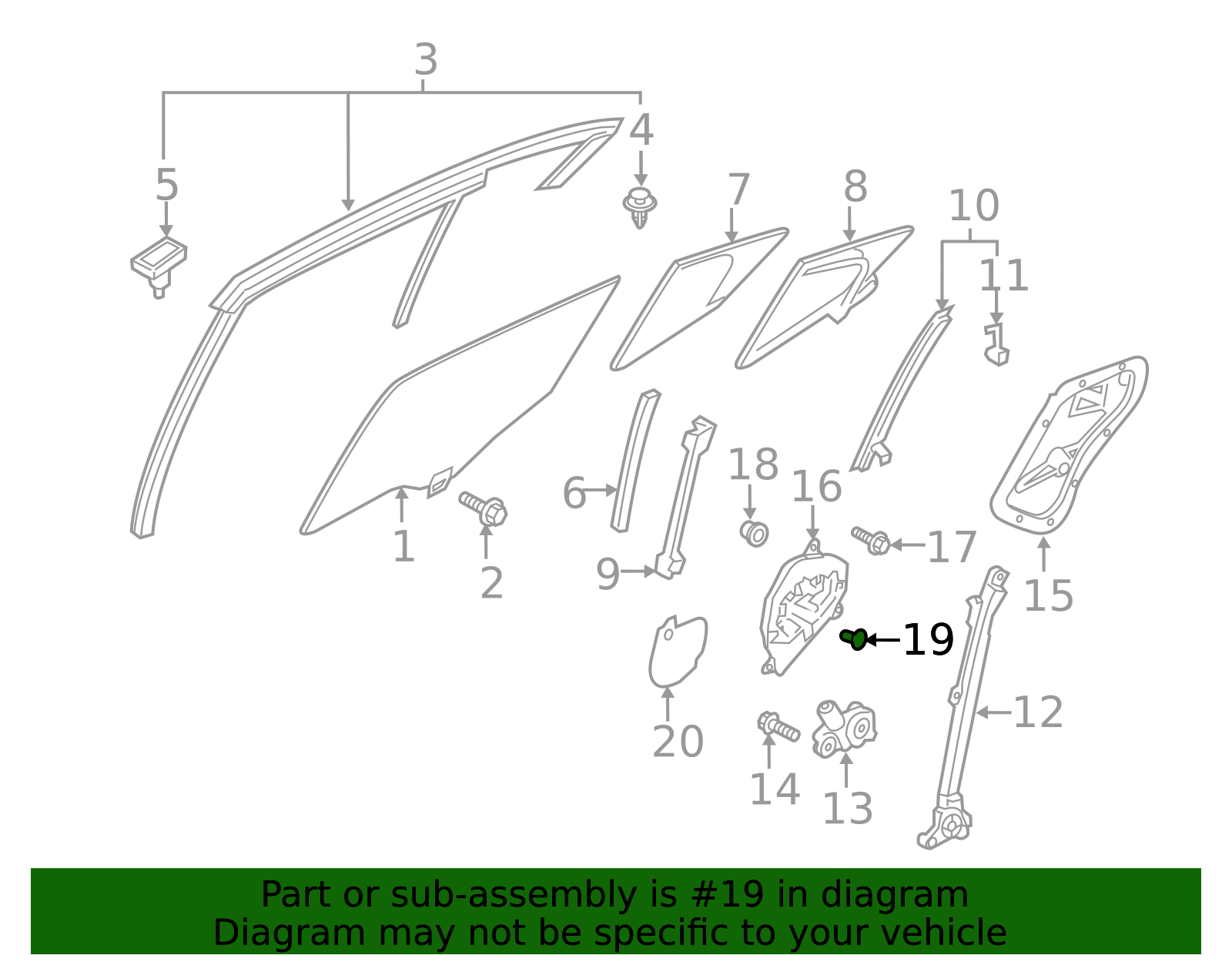 H260-50-841 | 2006-2025 Mazda Bumper Cover Retainer Nut | Palladino ...