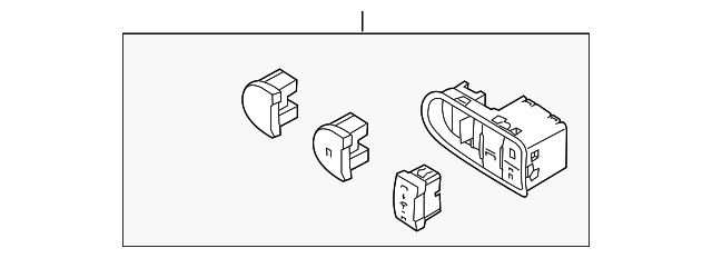 93702-A7085WK - Multi Switch 2017-2018 Kia | Kia.Parts Store