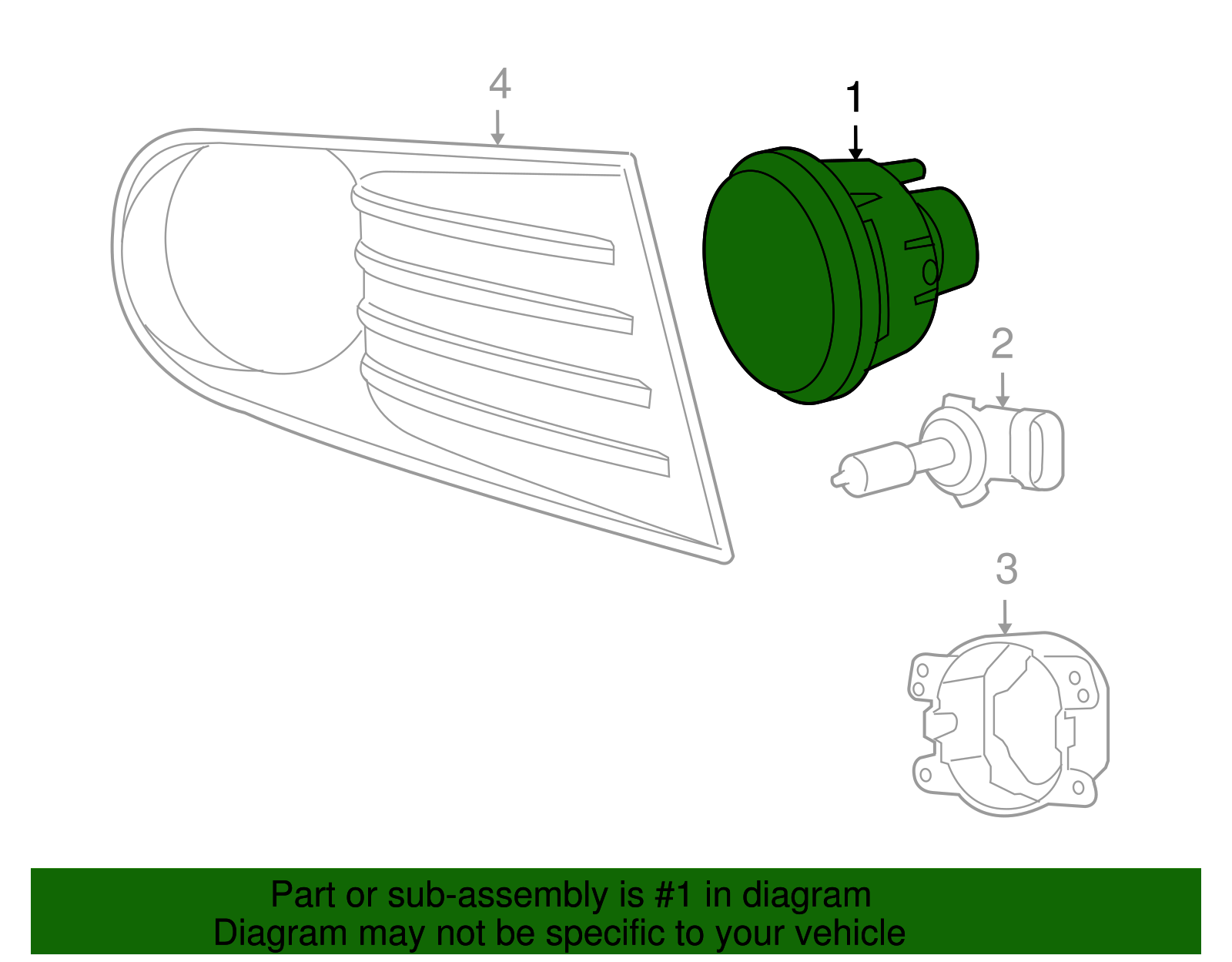 2010-2020 Mopar Fog Light Kit 05182026AA | Mopar Parts Canada