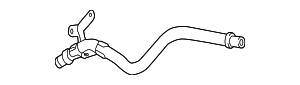 Genuine Toyota Hose part# 17362-38020 for 2010-2013 Toyota Tundra ...