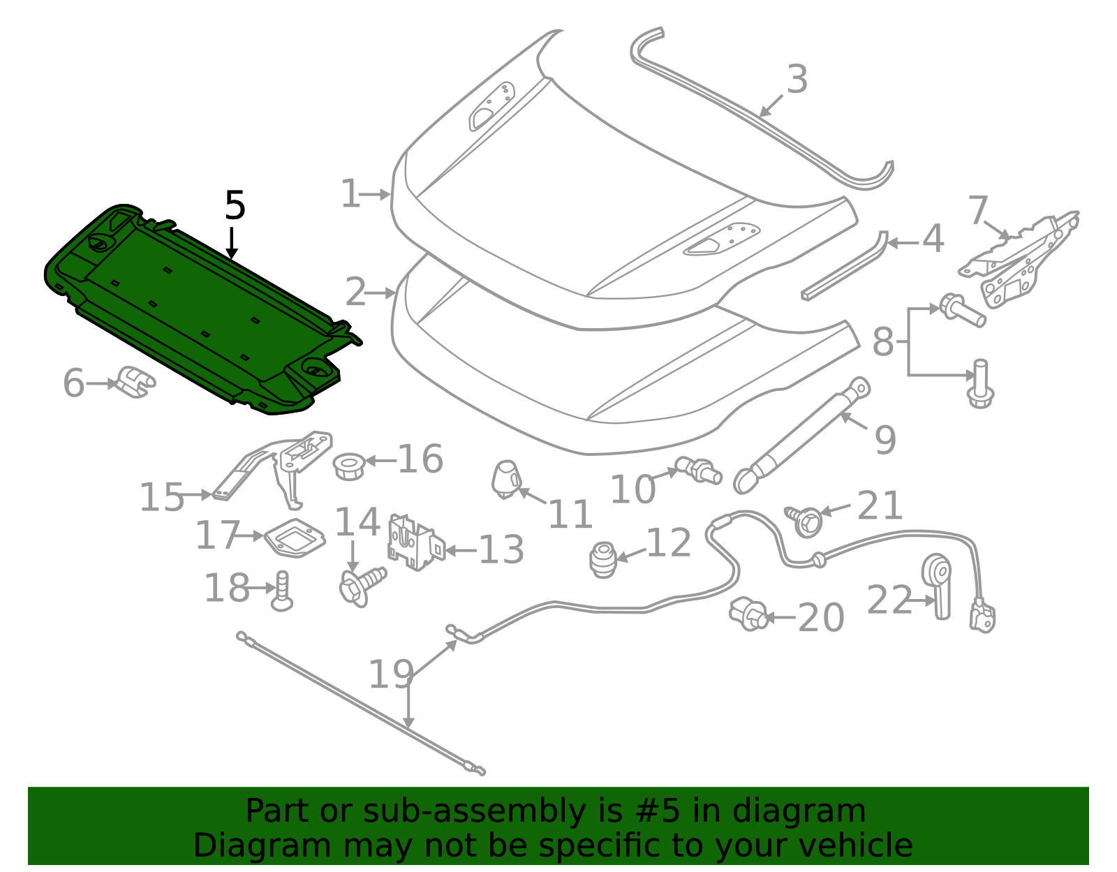 Genuine Insulator for 2012-2019 Land Rover Range Rover Evoque | Land ...