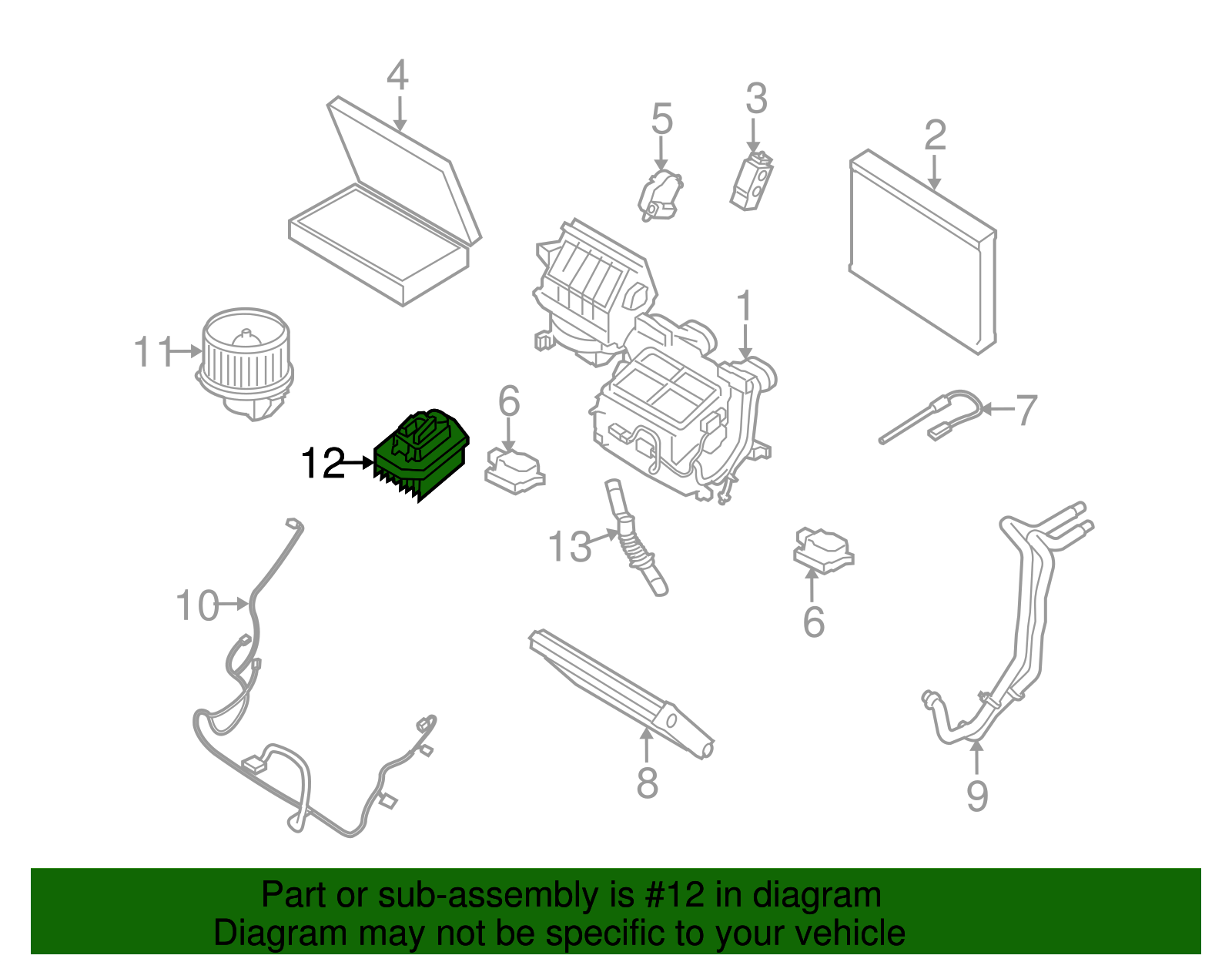 2005-2016 Land Rover Resistor LR031677 | LandRoverParamusParts