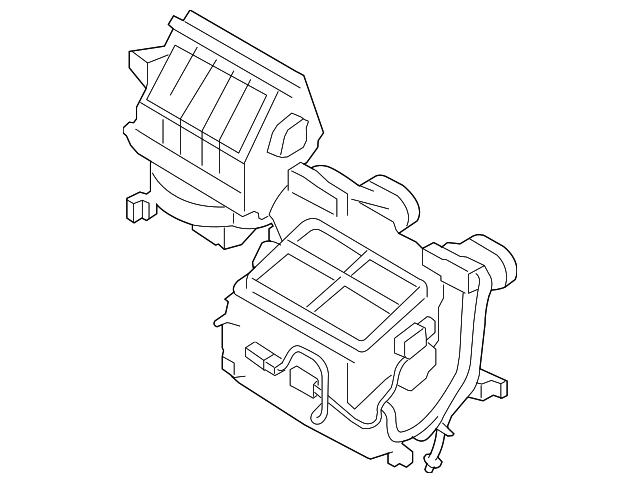 2010-2011 Land Rover AC & Heater Assembly LR032288 | LandRoverParamusParts